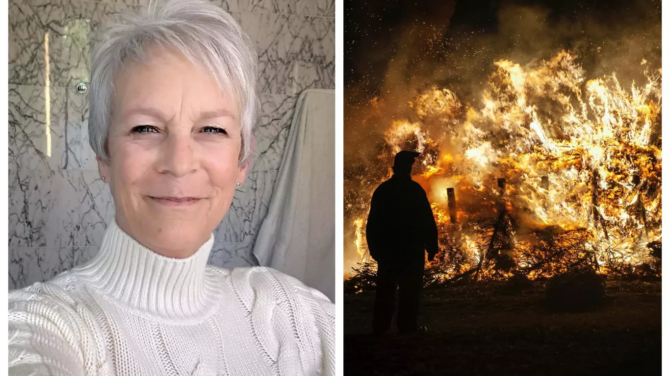Incendios en Los Ángeles devastan hogares de celebridades: Jamie Lee Curtis dona 1 millón de dólares